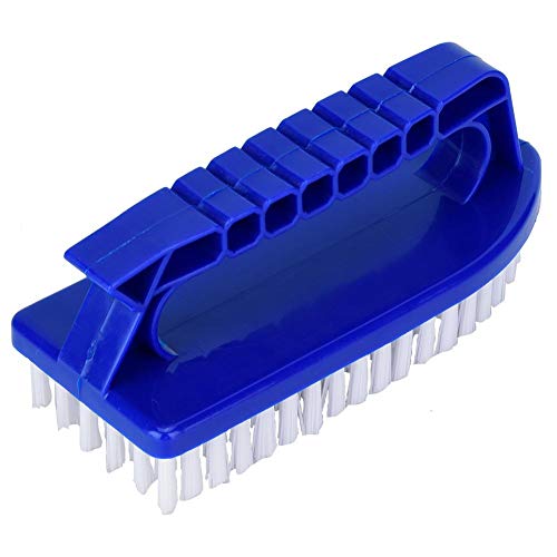 TOPINCN Swimming Pool Step Corner Brush Hand-held Door Window Tools with Fine Bristles Nonslip Handle