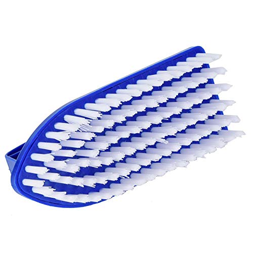 TOPINCN Swimming Pool Step Corner Brush Hand-held Door Window Tools with Fine Bristles Nonslip Handle