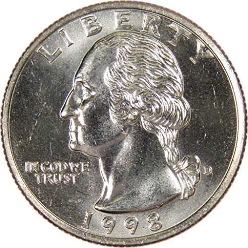 1998 D Washington Quarter BU Uncirculated Mint State 25c US Coin Collectible