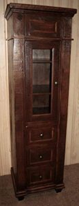 antique linen closet