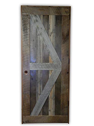 English Frame Barnwood Door Left