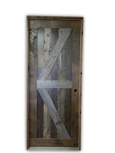 english frame barnwood door