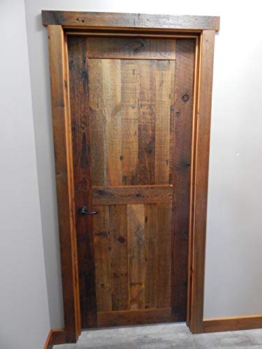 Barnwood Door with Natural Finish