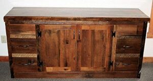 barnwood buffet table