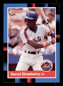 baseball mlb 1988 donruss #439 darryl strawberry nm-mt mets