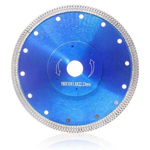 super thin diamond tile blade porcelain saw blade for cutting porcelain tile granite marbles (7")