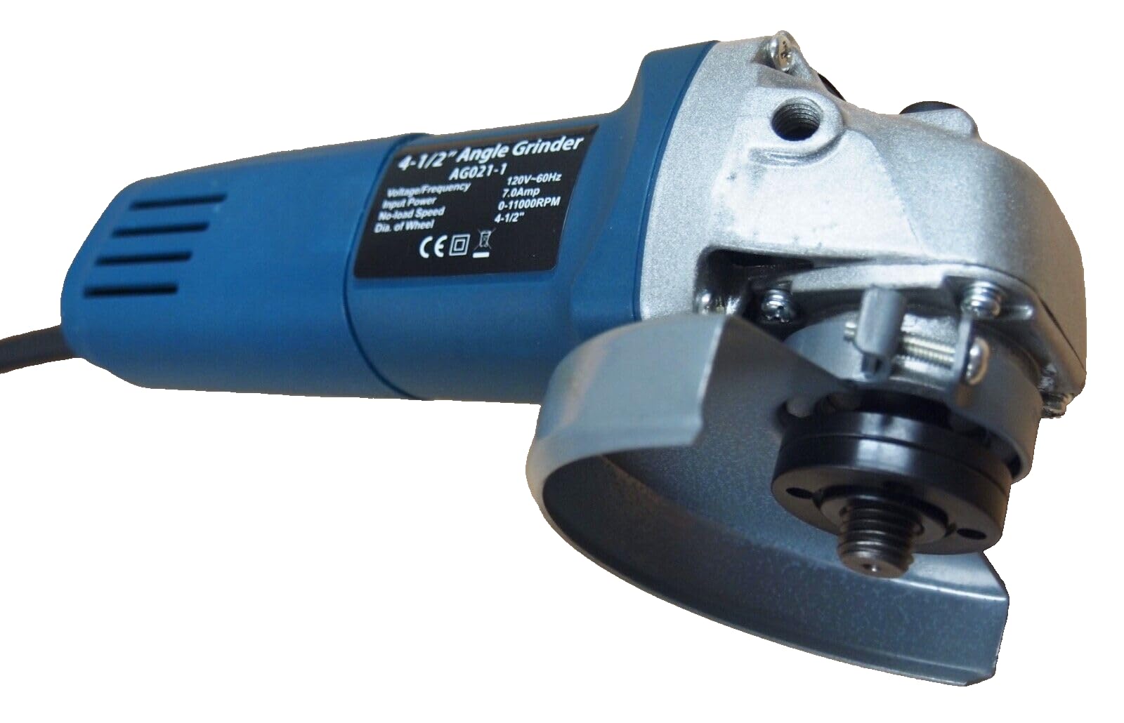 Hoteche 4-1/2" Electric Variable Speed Angle Grinder