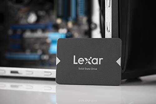 Lexar NS100 512GB 2.5” SATA III Internal SSD, Solid State Drive, Up to 550MB/s Read (LNS100-512RBNA)