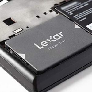 Lexar NS100 512GB 2.5” SATA III Internal SSD, Solid State Drive, Up to 550MB/s Read (LNS100-512RBNA)