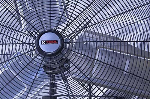 K Tool International 30" Wall Mount Industrial Fan