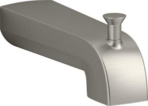 kohler 97089-bn bathtub spout, vibrant brushed nickel