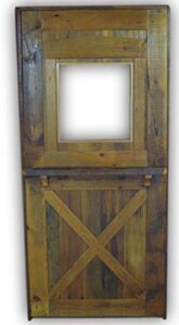 barnwood storm door