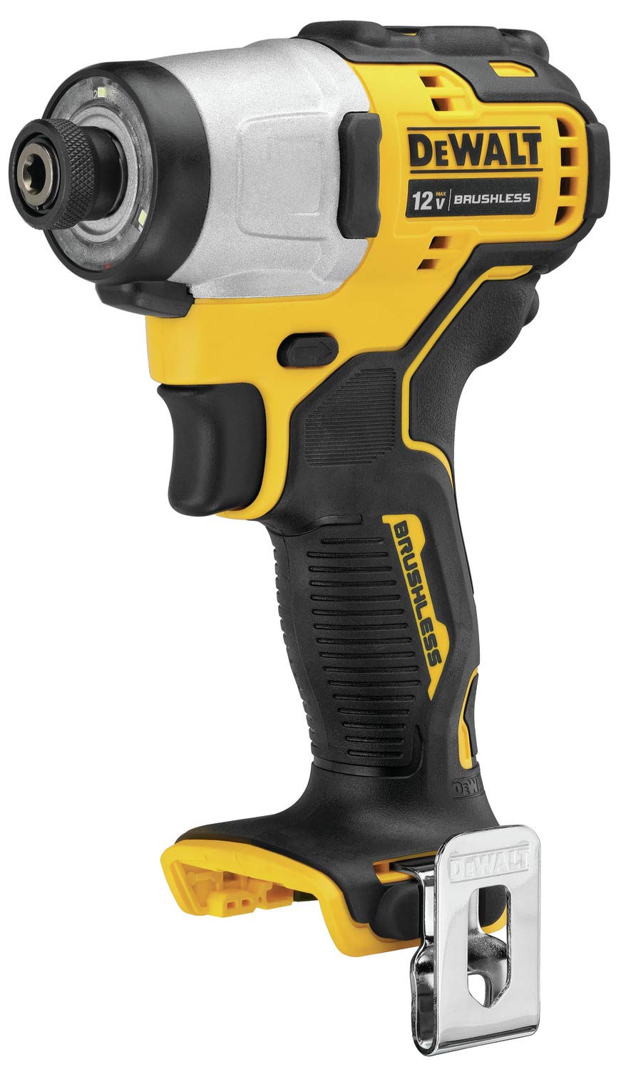 DEWALT XTREME 12V MAX* Impact Driver, Cordless, 1/4-Inch, Tool Only (DCF801B)