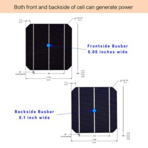 Winnewsun Flexible Solar Panel Bifacial Flexible Solar Panel 100W New Generation High Efficiency Solar Panel New Technology Solar Panel