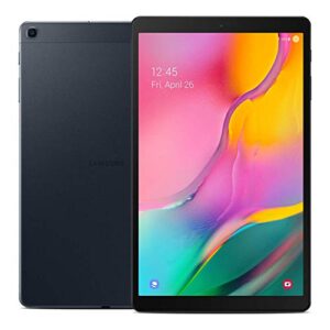 samsung galaxy tab a 10.1" (2019, wifi + cellular) full hd corner-to-corner display, 32gb 4g lte tablet gsm unlocked sm-t515, international model (32 gb, black)