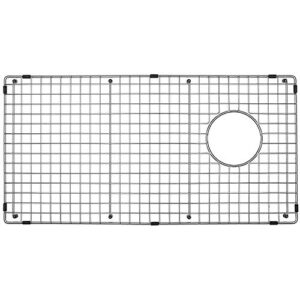 serene valley sink bottom grid 28-1/4" x 14-3/8", side drain with corner radius 3/8",ndg2814s