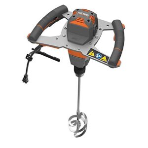 ridgid single-paddle mixer concrete drywall paint