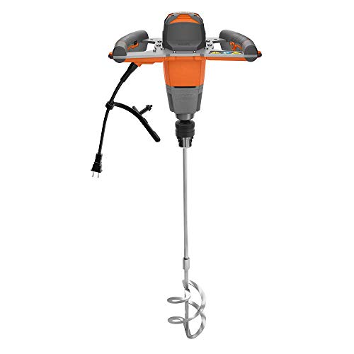 RIDGID Single-Paddle Mixer Concrete Drywall Paint