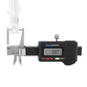 Electronic Digital Caliper,0~25mm Stainless Steel Portable Micro Triple Use Vernier Caliper Gauge Thickness Measuring Ruler,High Precision for Gemstone Measurement