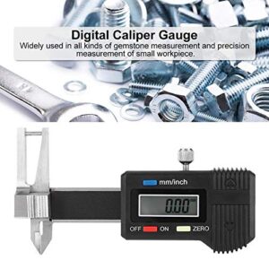 Electronic Digital Caliper,0~25mm Stainless Steel Portable Micro Triple Use Vernier Caliper Gauge Thickness Measuring Ruler,High Precision for Gemstone Measurement