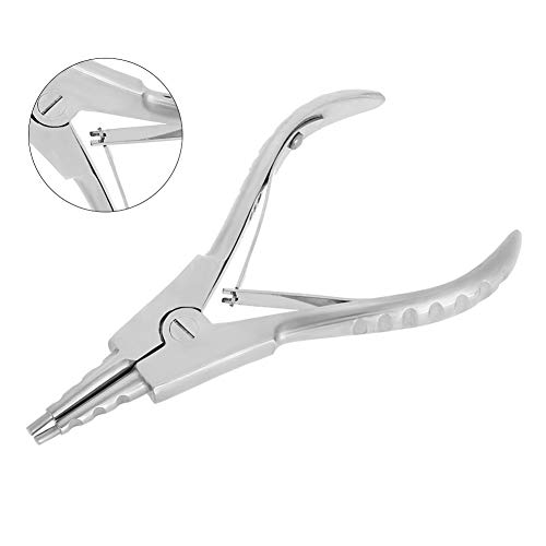 Ring Opening Pliers, Cimenn Surgical Steel Body Piercing Kits Ear Nose Lip Navel Tongue Septum Forcep Clamp Pliers Tool, Precision Circlip Pliers Retaining Clip Pliers Solid Spring Removal Tool