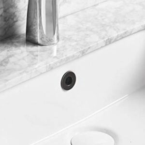 Bathroom Vanity Sink Basin Trim Overflow Cover Round Insert in Hole Caps Circular Ring Oil Rubbed Bronze