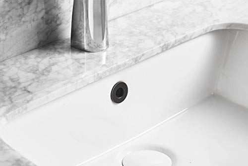 Bathroom Vanity Sink Basin Trim Overflow Cover Round Insert in Hole Caps Circular Ring Oil Rubbed Bronze