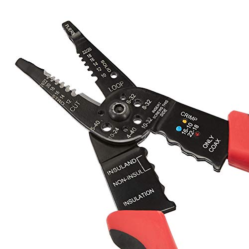 Amazon Basics Multi-Purpose Wire Stripper and Cutter