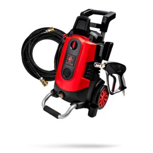 Adam's Polishes Electric Pressure Washer 2.0, Powerful 1.4 GPM 2000 PSI Car Pressure Washer Sprayer, Snub Nose & Tip Attachment, Use,Car Soap, Patio Boat RV Motorcycle Car Garage Deck (2.0 Machine)