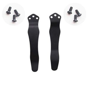 5afashion 2 pcs deep carry pocket clips for folding knives,kydex waist clip,folding knife back clips (b)