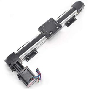 belt drive motorized linear stage actuator 600mm fast linear motion slide rails for cnc linear position kit