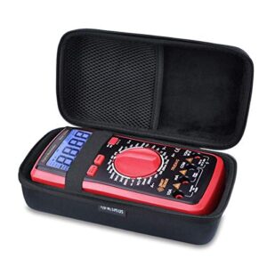 hesplus storage case for astroai digital multimeter trms 6000 counts volt meter