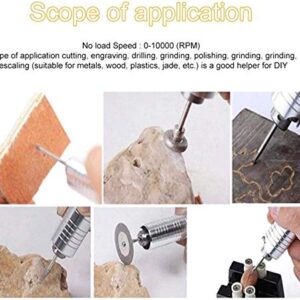 Lapidary Equipment DIY Jewelry Lapidary Saw for Cutting Rocks, 110V Mini Table Saws Grinder Polishing Machine 0-10000r/min with Flexible Shaft,Right Benchtop