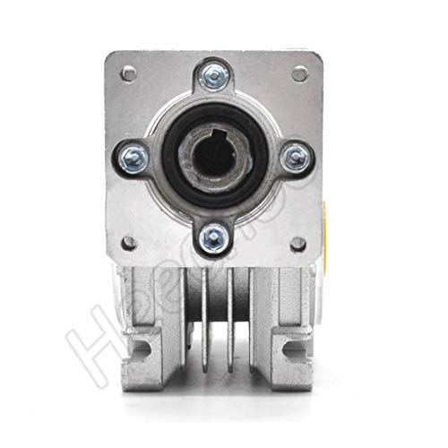 Worm Gear Gearbox NMRV-030 Speed Reducer Ratio 80:1 for Stepper Motor