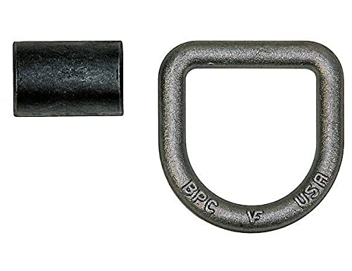 Buyers Products Domestic 1/2 inch D-Ring with Weld-On Bracket, 4 Pack