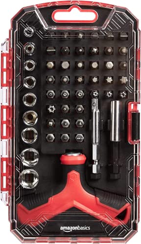 Amazon Basics 51-Piece Precision Nut and Screwdriver Set