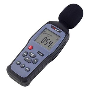 ennoLogic Decibel Meter and Recorder eS528L with Updated 2023 Software – Digital Sound Level Meter, Noise Logger and Tester – Max/Min/Hold, Range 30-130 dBA