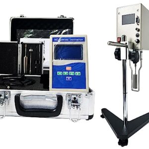 HFBTE NDJ-8S Rotational Viscometer Viscosimeter Viscosity Meter with 1~2000000mPa.s Measurement Range 1% Accuracy