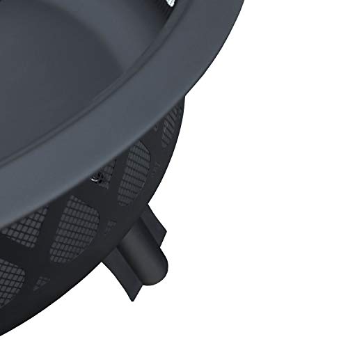 Landmann 25995 Magnafire Fire Pit, 10.3", Matte Black