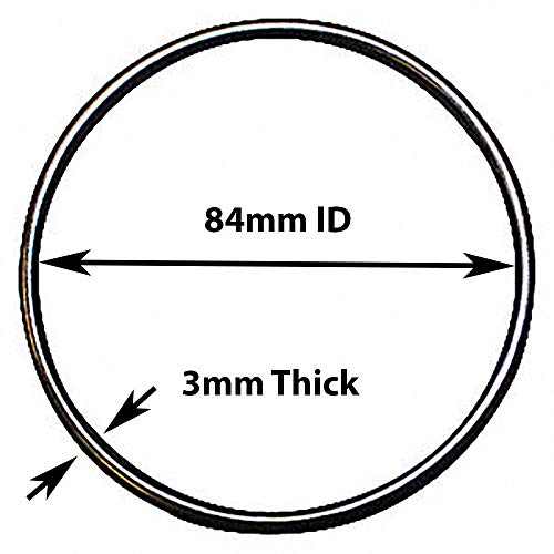 Kinetic Wares- KWGE25RG (WS03X10038) ORings Compatible with GE ™ 2.5 Inch Water Filters GXWH01C, CXWH08C, GXWH04F, GXWH20F, GXWH20S, GXRM10 & GX1S01R (6 Pack)