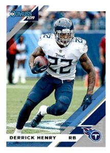 2019 donruss #244 derrick henry tennessee titans football card