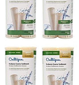 Culligan Level 2 Sediment Replacement Filter Cartridge For Whole House 16000 gal (8 COUNT/PACK OF 2)