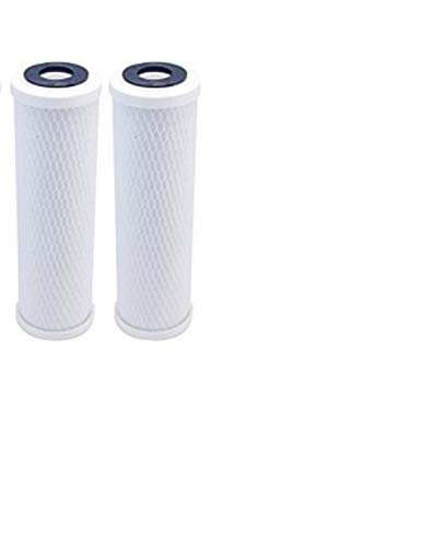 CFS COMPLETE FILTRATION SERVICES EST.2006 Replacement for 42-34373 EP-10 5 Micron 10 x 2.5 Carbon Block Water Filter 2 Pack