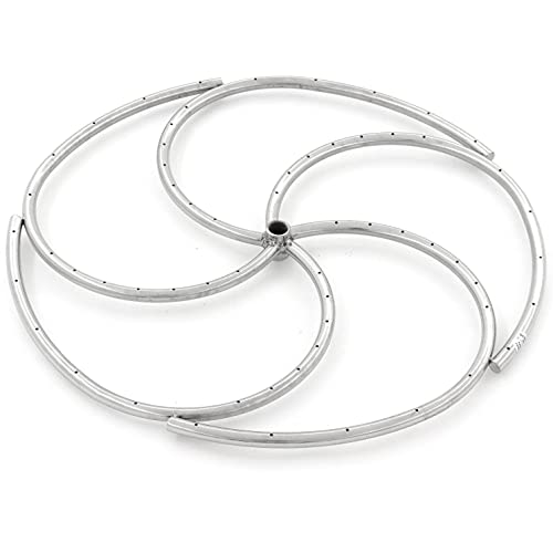 Firenado 24-Inch Natural Gas Spiral Ring Burner - Stainless Steel