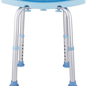 Shower Chair for Elderly Seniors,Shower Stools and Benches for Adults,Bath Chair Shower Benches for The Disabled,Shower Seats,Blue Tub Chair