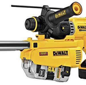 DEWALT 20V MAX Rotary Hammer, SDS Plus, L-Shape, On-Board Dust Extractor, 1-1/8-Inch (DCH263R2DH)