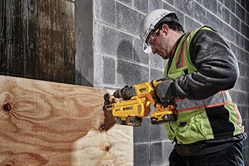 DEWALT 20V MAX Rotary Hammer, SDS Plus, L-Shape, On-Board Dust Extractor, 1-1/8-Inch (DCH263R2DH)