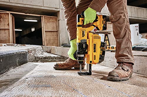 DEWALT 20V MAX Rotary Hammer, SDS Plus, L-Shape, On-Board Dust Extractor, 1-1/8-Inch (DCH263R2DH)