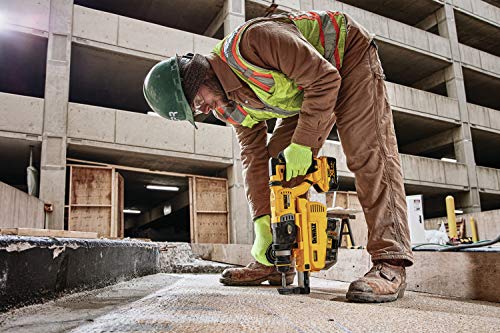 DEWALT 20V MAX Rotary Hammer, SDS Plus, L-Shape, On-Board Dust Extractor, 1-1/8-Inch (DCH263R2DH)