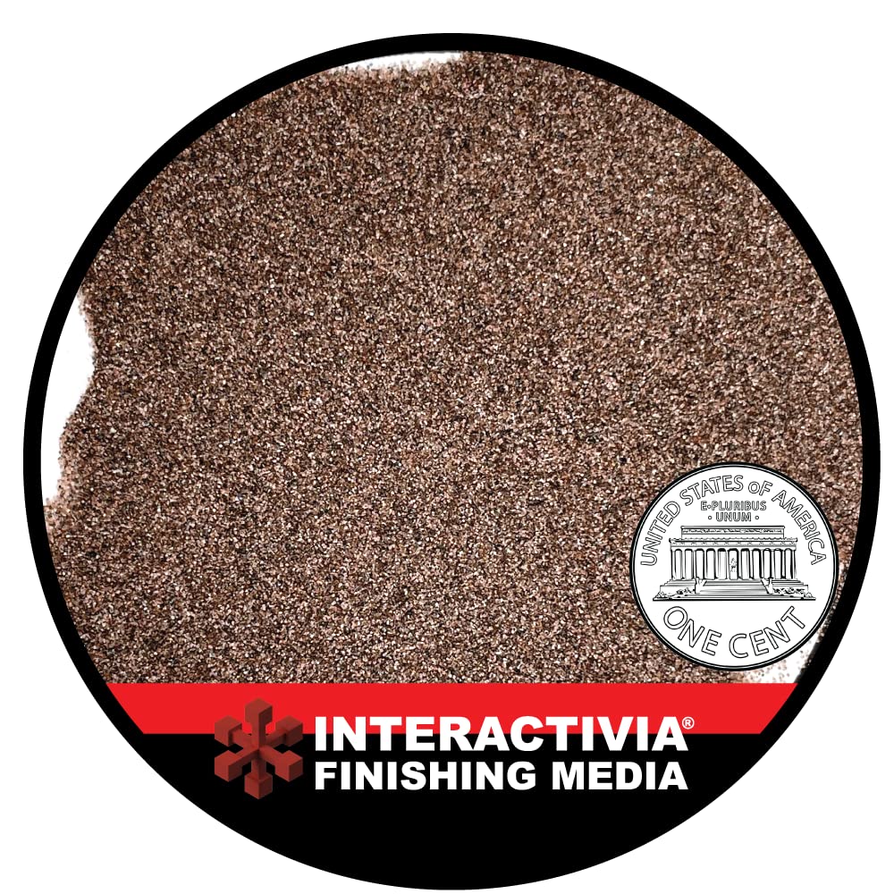 #80 Aluminum Oxide - 8 LBS - Medium Sand Blasting Abrasive Media for Blasting Cabinet and Blasting Guns.